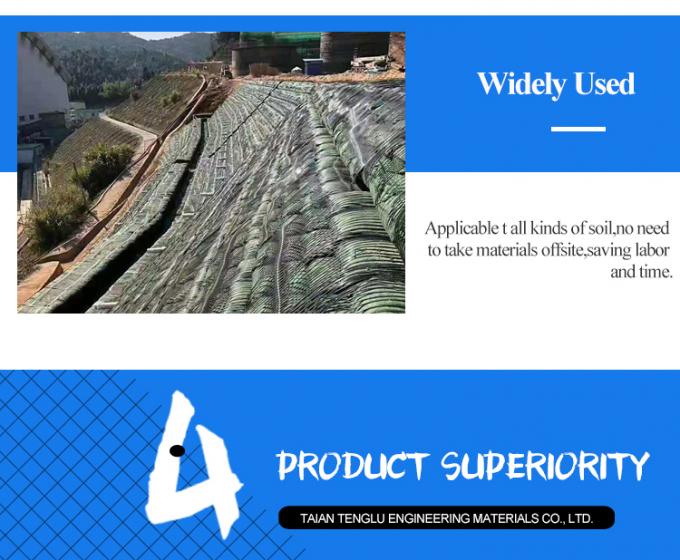 Roadbed Construction Simplified Uniaxial Plastic Geogrid with HDPE and ...
