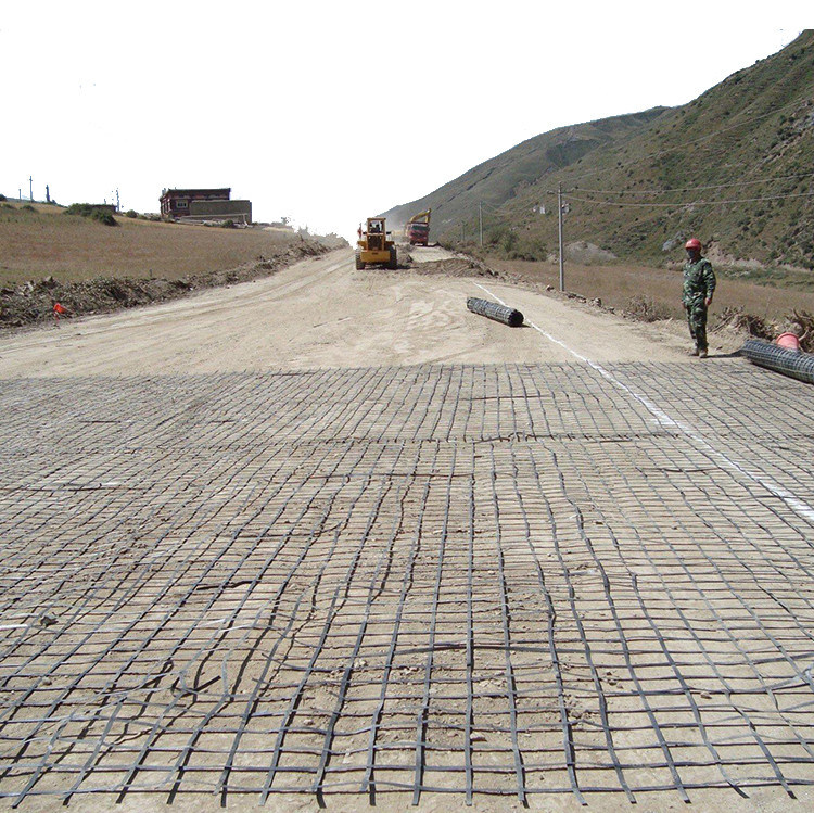 Geogrid for Road Airport Railway Slope and River Bank Surface ...